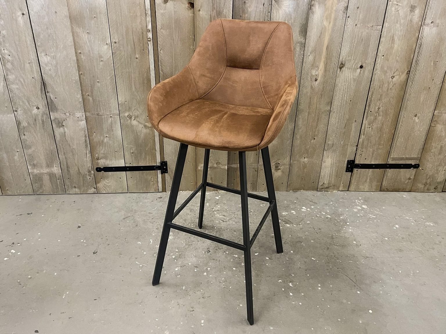 Barkruk Royal - Cognac - Bouwie